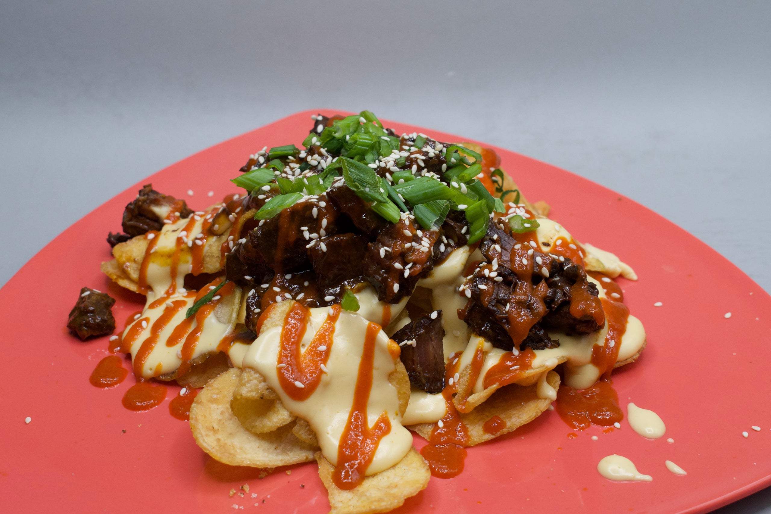 Korean BBQ Beef Nacho | Ugly Graffiti Downtown
